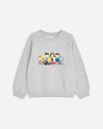 Arket Peanuts Sweatshirt -Grau