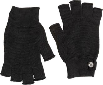 Rick Owens Fingerless Virgin Wool Gloves
