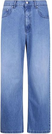 Arte Homme, Jeans, Bleu, Taille: W36 Circle Logo Pocket Pants