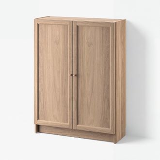 IKEA BILLY / OXBERG B&uuml;cherregal mit T&uuml;ren