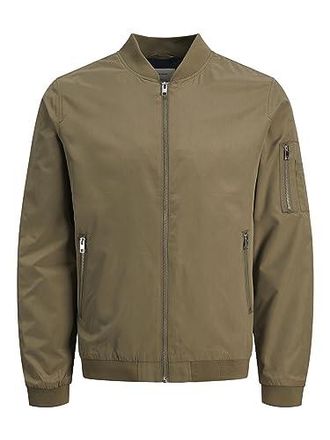 Jack & Jones Jjerush Bomber Noos Homme JJERUSH BOMBER NOOS, Dusky Green, XS
