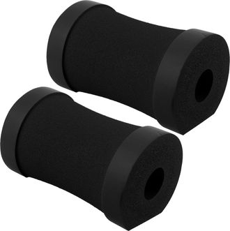 Cabilock HONITANO 2 St&uuml;ck Yoga Ellbogenpolster mit Rutschfester Oberfl&auml;che Gepolstert f&uuml;r Planks und Liegest&uuml;tze Ergonomische Fitnessmatte zum Schutz von Handg