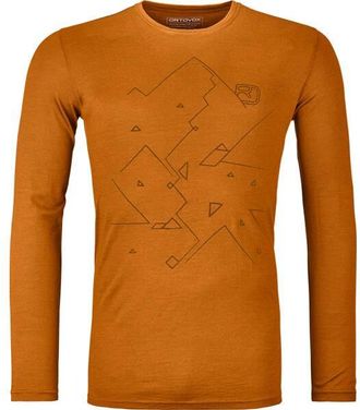 Ortovox Herren Shirt 185 MERINO TANGRAM LS M