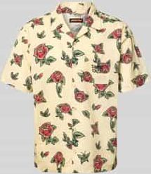 Santa Cruz Regular Fit Freizeithemd mit Reverskragen Modell FLASH ROSES