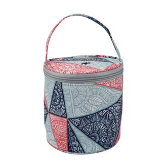 Generic Leere kleine Garn-Aufbewahrungstasche, zitronengelb, gestrickte Wolltaschen, tragbar, for Reisen, organisieren Sie die Aufbewahrung for H&auml;kelnadeln un