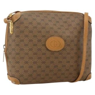 Gucci Sac bandouli&egrave;re vintage Pre-owned - Femme - Pre-owned - Brun - Taille: ONE Size