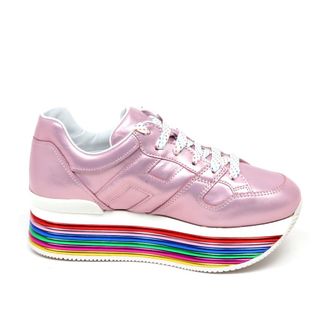 Hogan Stylische Schn&uuml;rschuhe - - Shoes - Damen - Rosa - 35 EU