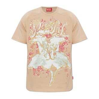 Diesel Herren, Oberteile, Beige, XLGr&ouml;&szlig;e