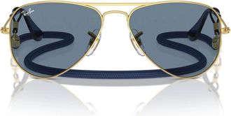 Ray-Ban Junior Aviator Sonnenbrille - - Accessories - unisex - Gelb - 52 MM