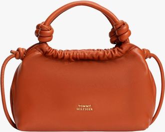 Tommy Hilfiger Sac &agrave; bandouli&egrave;re en cuir souple