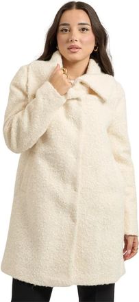 Yes-Zee YES Zee, Femme, Manteaux, Beige, Taille: 42 FR Manteau doubl&eacute;