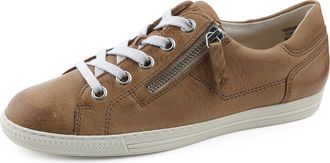 Paul Green Damen, Frauen Low-Top Sneaker,Plateausohle,Halbschuhe,stra&szlig;enschuhe,Strassenschuhe,Sportschuhe,Turnschuhe,Mittelbraun (JA),40 EU / 6.5 UK