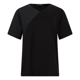 Herno Elegantes schwarzes T-Shirt f&uuml;r den Alltagslook - - Tops - Damen - Schwarzk - M