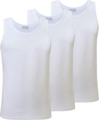 Liabel Débardeur 100% Coton Conf.3 pcs, Art. 4428 Blanc XXL