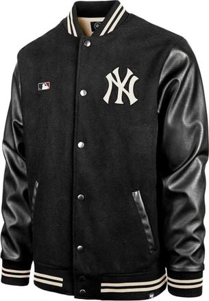 47 Brand Homme, Vestes, Noir, Taille: XL Bomber Oversize