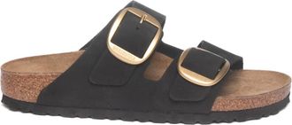 Birkenstock Femme, Chaussures, Noir, Taille: 36 EU Arizona Big Buckle