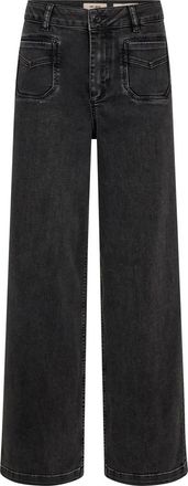 Mos Mosh MOS Mosh, Femme, Jeans, Gris, Taille: W30 L32 Wide Jeans