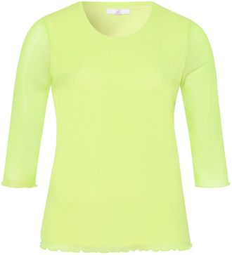 Emilia Lay Rundhals-Shirt 3/4-Arm Emilia Lay grün