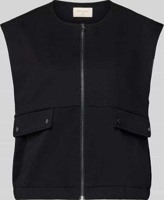 Freequent Weste mit Rundhalsausschnitt Modell Nanni