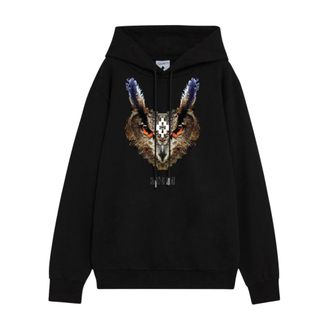 Marcelo Burlon Herren, Sweatshirts & Hoodies, Schwarzk, LGr&ouml;&szlig;e
