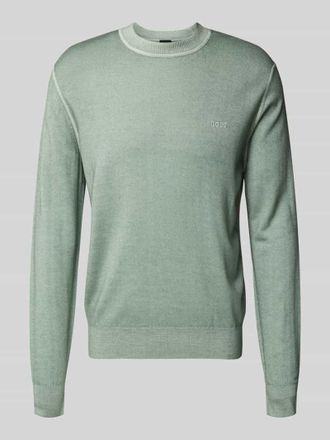 Boss Orange by Hugo Boss Regular Fit Strickpullover aus reiner Schurwolle Modell ASTEFO