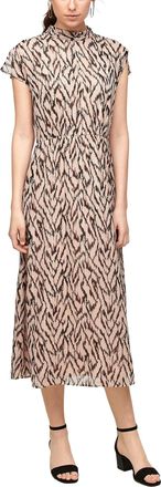 s.Oliver Black Label Damen 150.10.104.20.200.2100611 Kleid, beige AOP, 36