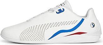 Puma Unisex Adults Fashion Shoes BMW MMS DRIFT CAT DECIMA Trainers & Sneakers, PUMA BLACK-POP RED-PUMA WHITE, 43
