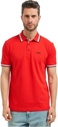 HUGO BOSS Homme, Tops, Rouge, Taille: XL Green Line Polo