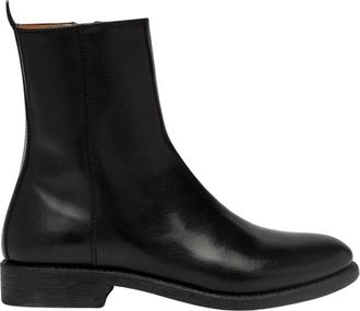 Elia Maurizi Femme, Chaussures, Noir, Taille: 38 EU Bottines en cuir de veau