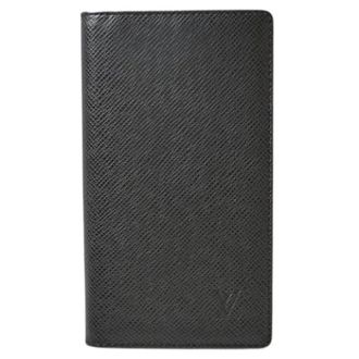 Louis Vuitton Portefeuille Pre-owned en cuir Taiga - Homme - Pre-owned - Noir - Taille: ONE Size
