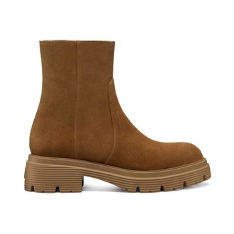 Stuart Weitzman Hudson Lite ZIP Bootie - - Shoes - Damen - Braun - 41 EU