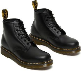 Dr. Martens DM26230001_45, bottes bovver mixte adulte, BLACK, 45 EU