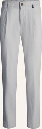 Strellson Bundfaltenhose grau