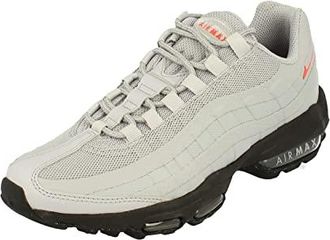 Nike Nike Air Max 95 Ultra Hommes Running Trainers FD0662 Sneakers Chaussures (UK 6 US 7 EU 40, Wolf Grey Bright Crimson Black 001)