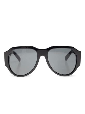 Dolce & Gabbana Eyewear Lusso Sartoriale Sonnenbrille - Schwarz