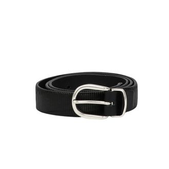 Alberto Luti Homme, Accessoires, Noir, Taille: 85 CM Ceinture en cuir ajour&eacute;