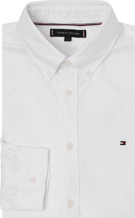 Tommy Hilfiger Regular Fit Hemd in Oxford-Qualit&auml;t mit Button Down-Kragen in