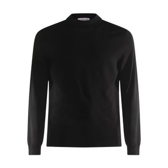 Zanone Woll-Rollkragenpullover - - Knitwear - Herren - Schwarzk - XL