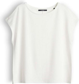 someday Kurzarmshirt Kamie aus Modal U-Boot-Ausschnitt, entspannt f&uuml;r Everyday-Looks