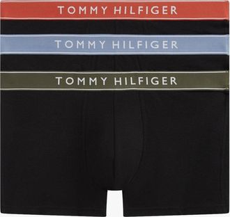 Tommy Hilfiger Lot de 3 cale&ccedil;ons en coton m&eacute;lang&eacute;