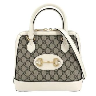 Gucci Sac &agrave; main vintage doccasion - Femme - Pre-owned - Beige - Taille: ONE Size