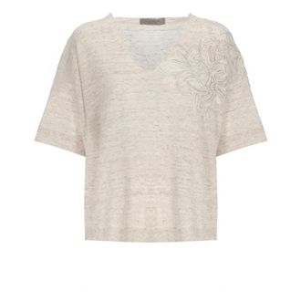 D.exterior Damen, Strickwaren, Beige, SGr&ouml;&szlig;e