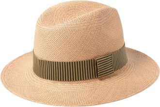 Eres Eres, unisex, Accessoires, Beige, Taille: M Leone Panama Hat