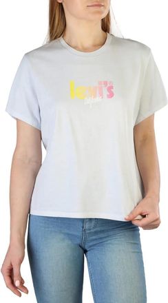 Levi's Damen Graphic Classic Tee T-Shirt Arctic Ice (Schwarz) XS