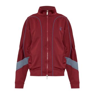 Off-white Logo Sweatshirt - - Sport - Damen - Rot - L