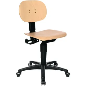 Topstar si&egrave;ge de travail pivotant Tec 11 roulettes - 72210 H01H