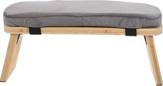 BESTONZON Tragbarer Faltbarer Meditationshocker Ergonomischer Gebetskniehocker Kompakt und Leicht f&uuml;r Yoga Zen Sitz und Gebet zu Hause oder Unterwegs