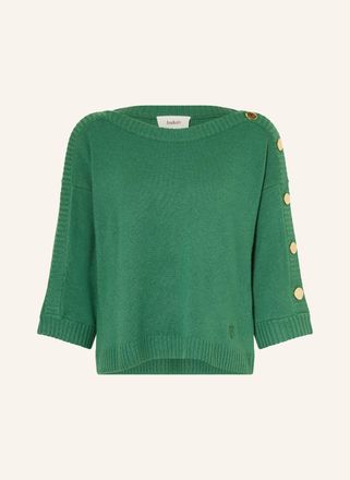 BA&SH Ba&Sh Cashmere-Pullover Mit 3/4-Arm gruen