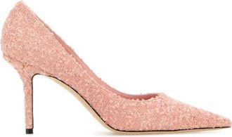 Jimmy Choo London Femme, Chaussures, Rose, Taille: 36 1/2 EU Love 85 Escarpins