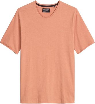 Marc O'Polo Leichtes T-Shirt aus Bio-Baumwolle, Regular Fit in